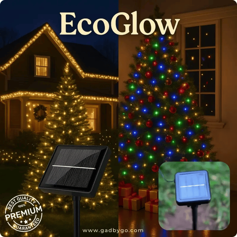 "EcoGlow" luces Navideñas ® – Gad By Go